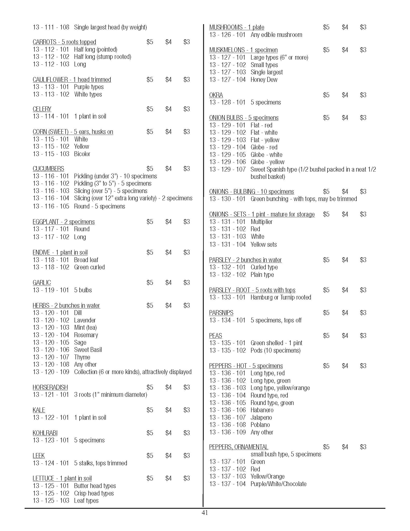 Departments - Oley Fair